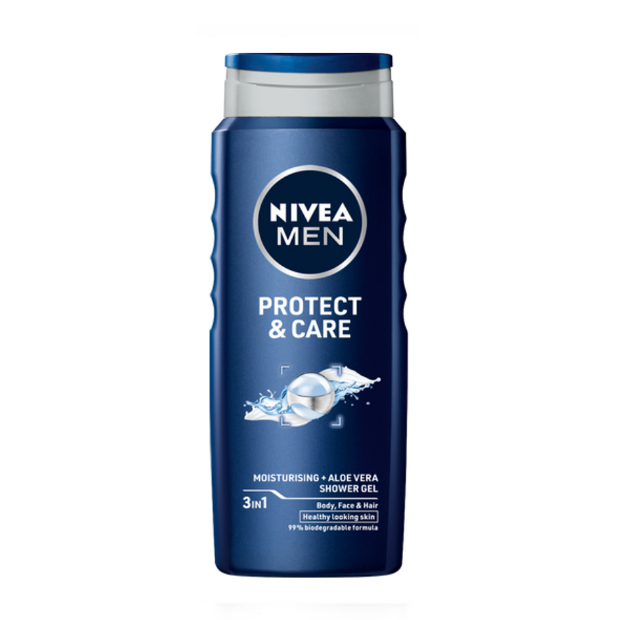 NIVEA MEN PROTECT&CARE GEL ZA TUŠIRANJE 500 ML