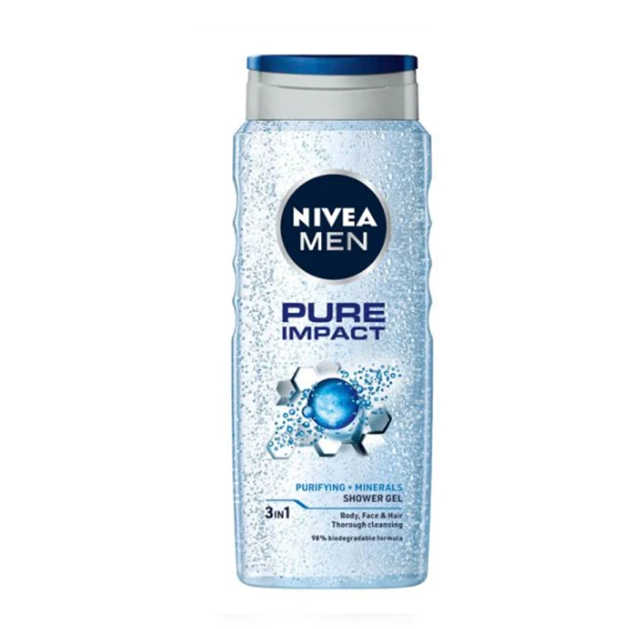 NIVEA MEN PURE IMPACT GEL ZA TUŠIRANJE 500 ML