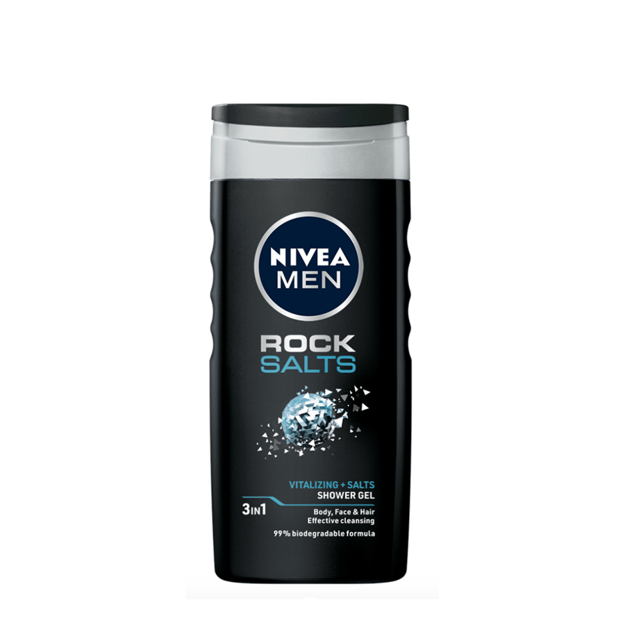 NIVEA MEN ROCK SALT GEL ZA TUŠIRANJE 250 ML