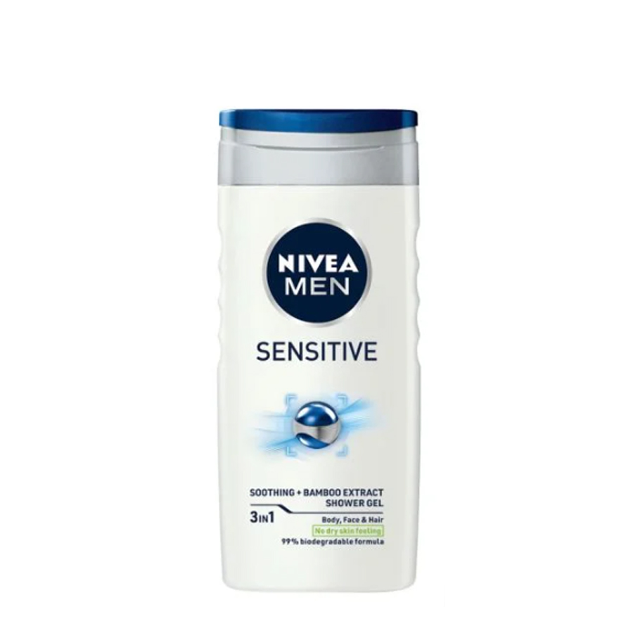 NIVEA MEN SENSITIVE GEL ZA TUŠIRANJE 250 ML