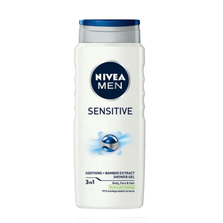 NIVEA MEN SENSITIVE GEL ZA TUŠIRANJE 500 ML