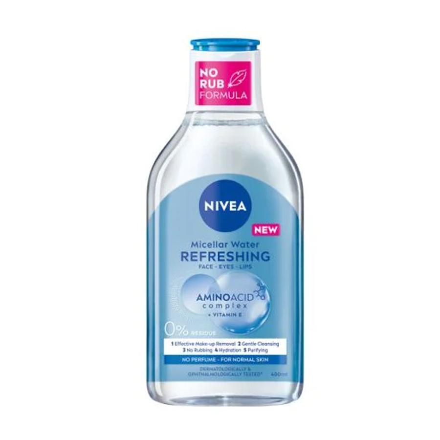 NIVEA REFRESHING MICELARNA VODA ZA NORMALNU KOŽU 400 ML