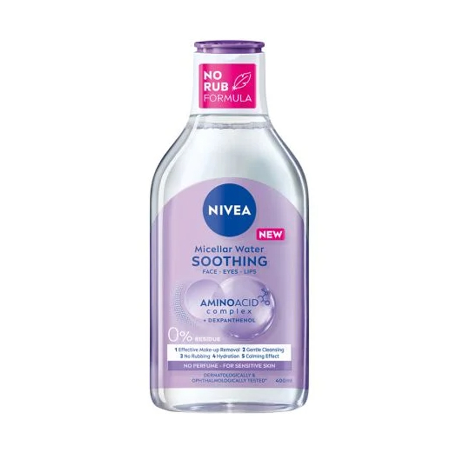 NIVEA SOOTHING MICERALNA VODA ZA OSETLJIVU KOŽU 400 ML