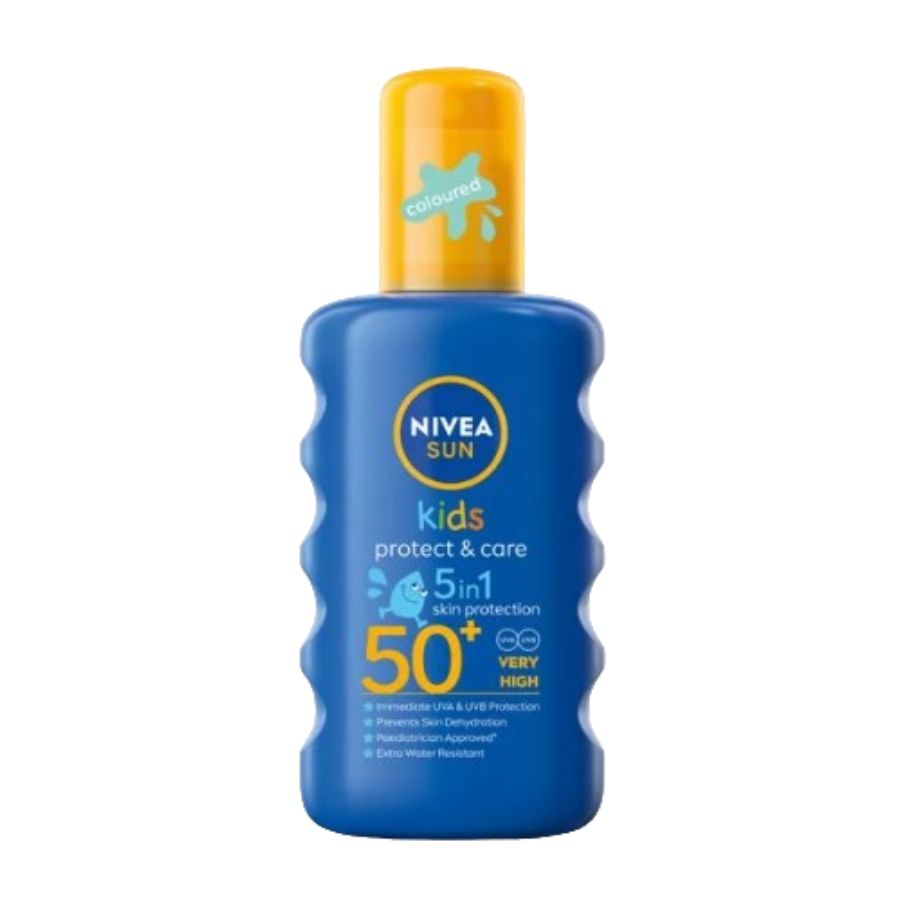 NIVEA SUN KIDS PROTECT&PLAY SPF50+ COLOR SPREJ 200ML