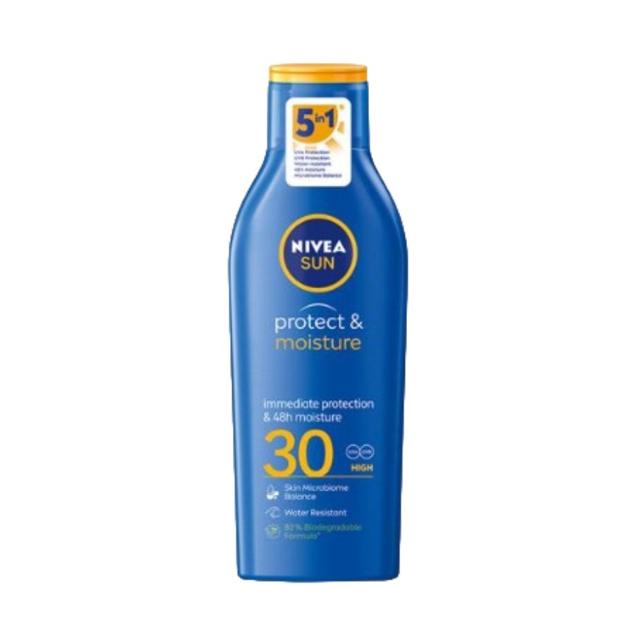 NIVEA SUN PROTECT&MOISTURE LOSION ZA ZAŠTITU OD SUNCA SPF30 200ML