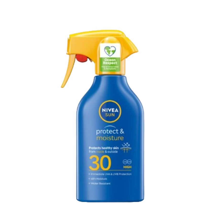 NIVEA SUN PROTECT&MOISTURE ZA ZAŠTITU OD SUNCA SPF30 SPREJ 270ML