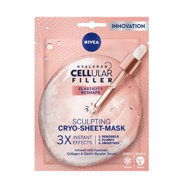 NIVEA VISAGE HYALURON CELLULAR FILLER SHEET MASKA 10 MIN