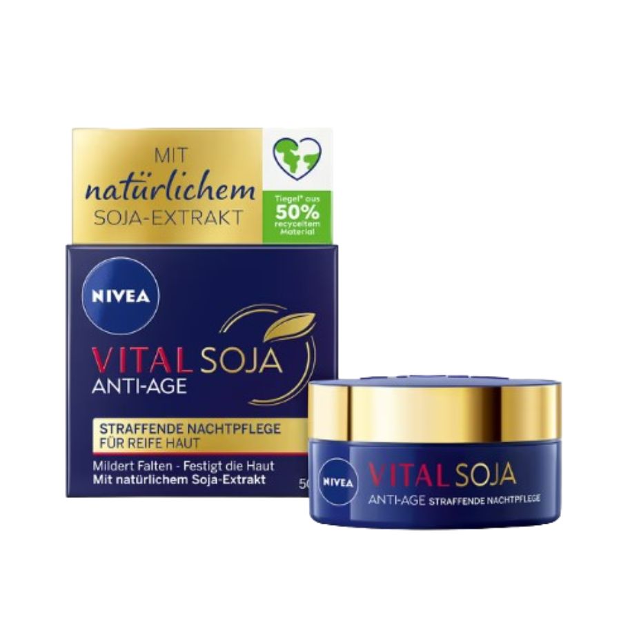 NIVEA VITAL SOJA ANTIAGE NOĆNA KREMA ZA LICE 50ML