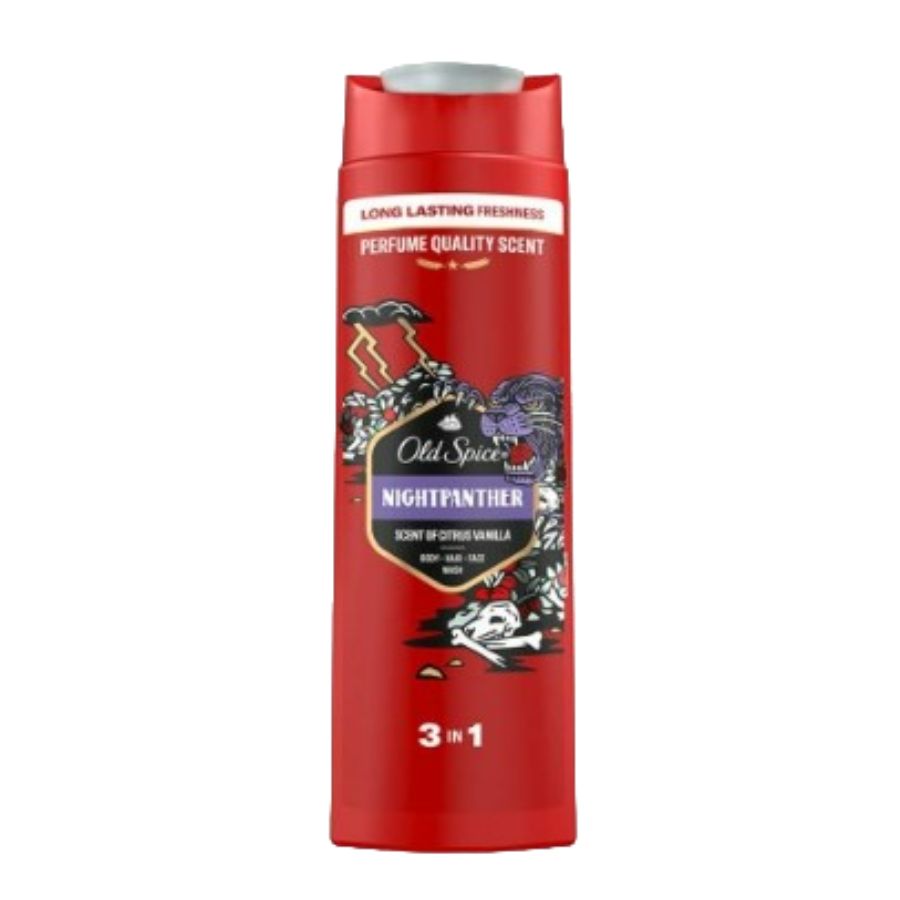 OLD SPICE NIGHTPANTHER 3IN1 GEL ZA TUŠIRANJE 400ML