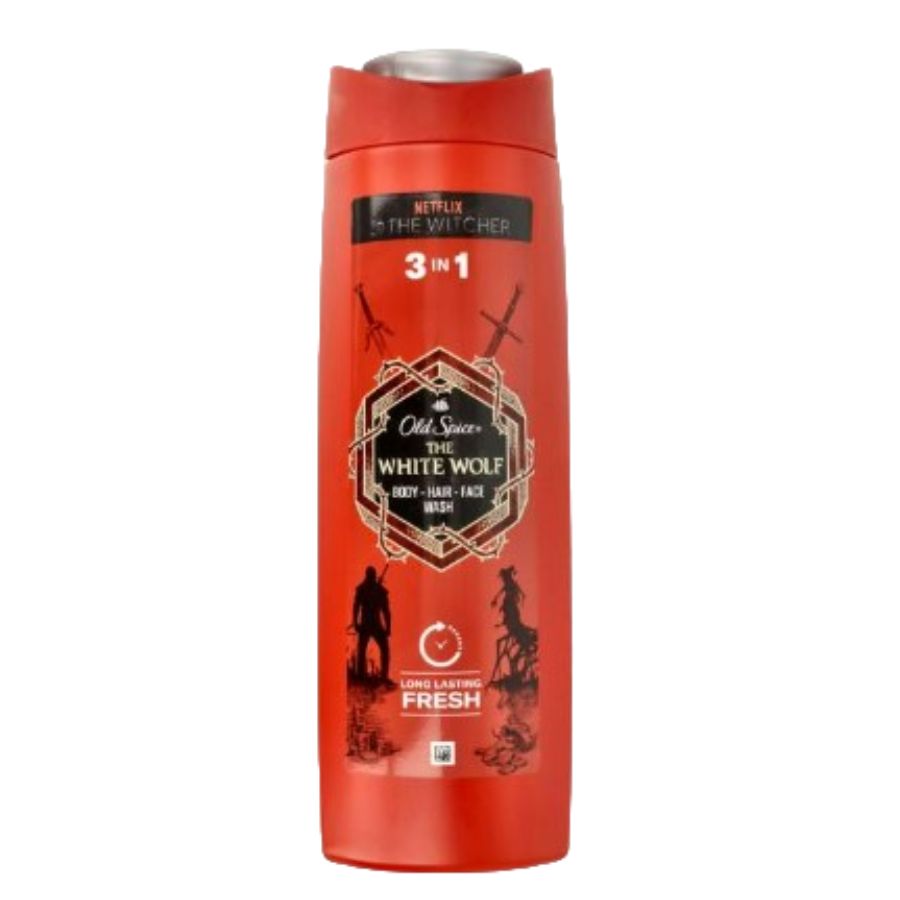 OLD SPICE WHITE WOLF 3IN1 GEL ZA TUŠIRANJE 400ML