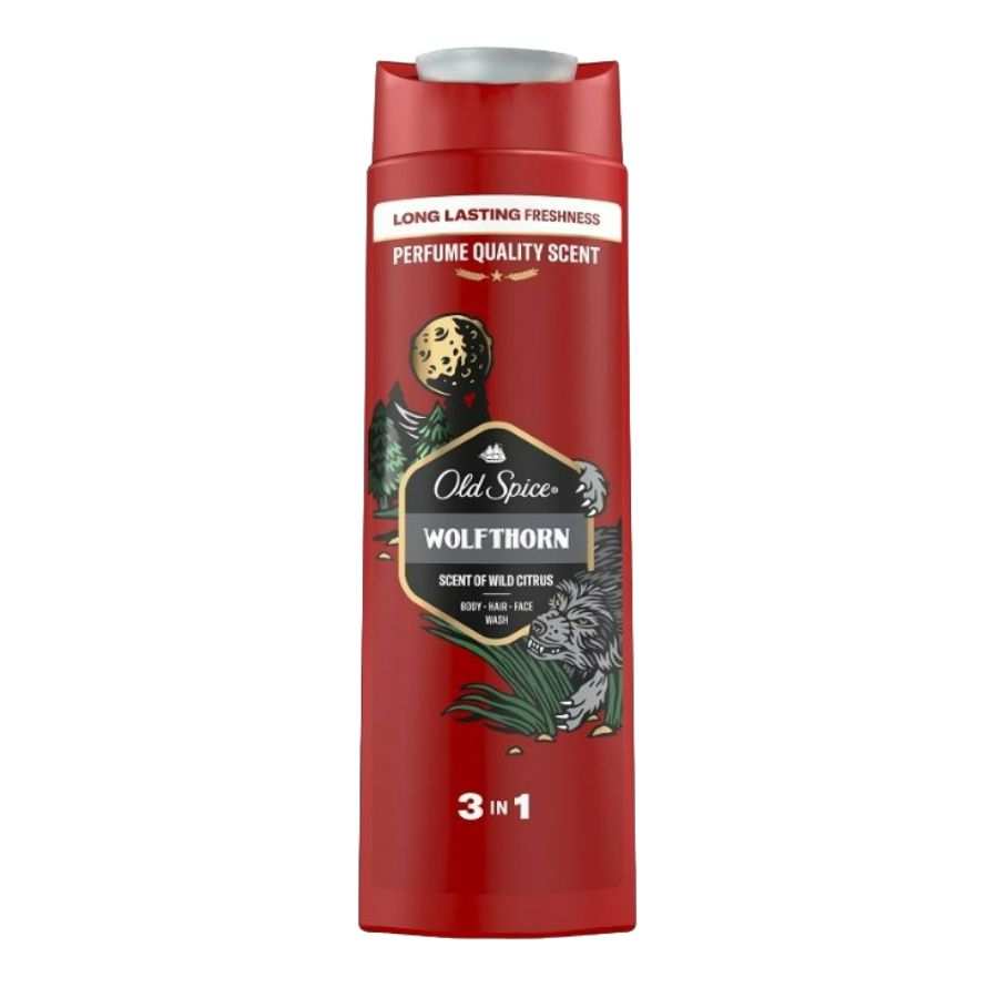 OLD SPICE WOLFTHORN GEL ZA TUŠIRANJE 400ML