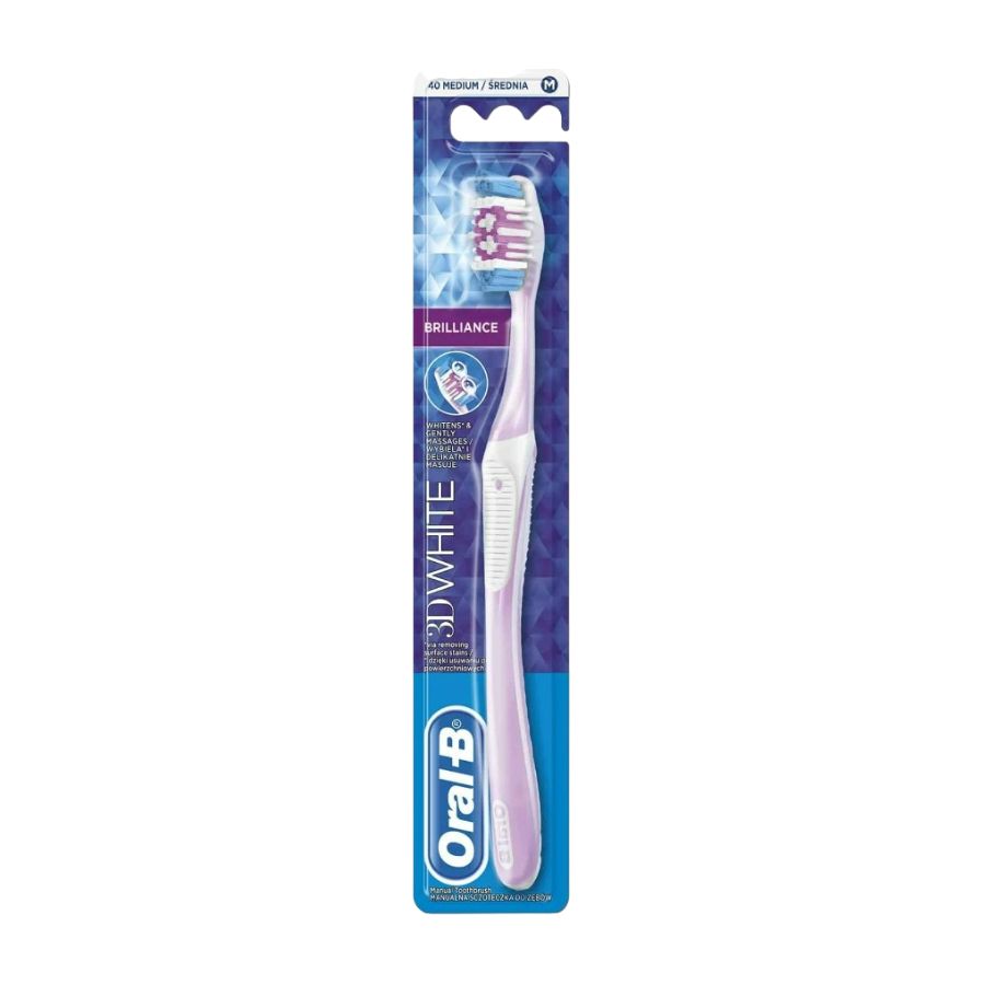 ORAL-B WHITE BRILIANCE MEDIUM ČETKICA ZA ZUBE