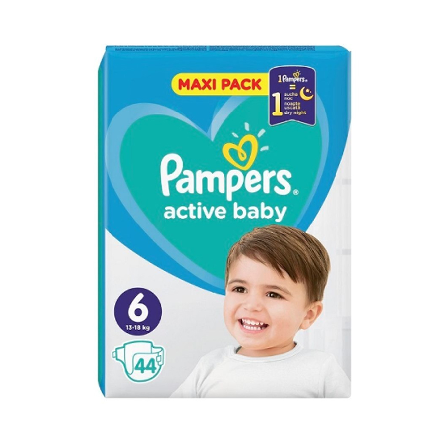 PAMPERS ACTIV BABY VPP 6 LARGE PELENE 44/1