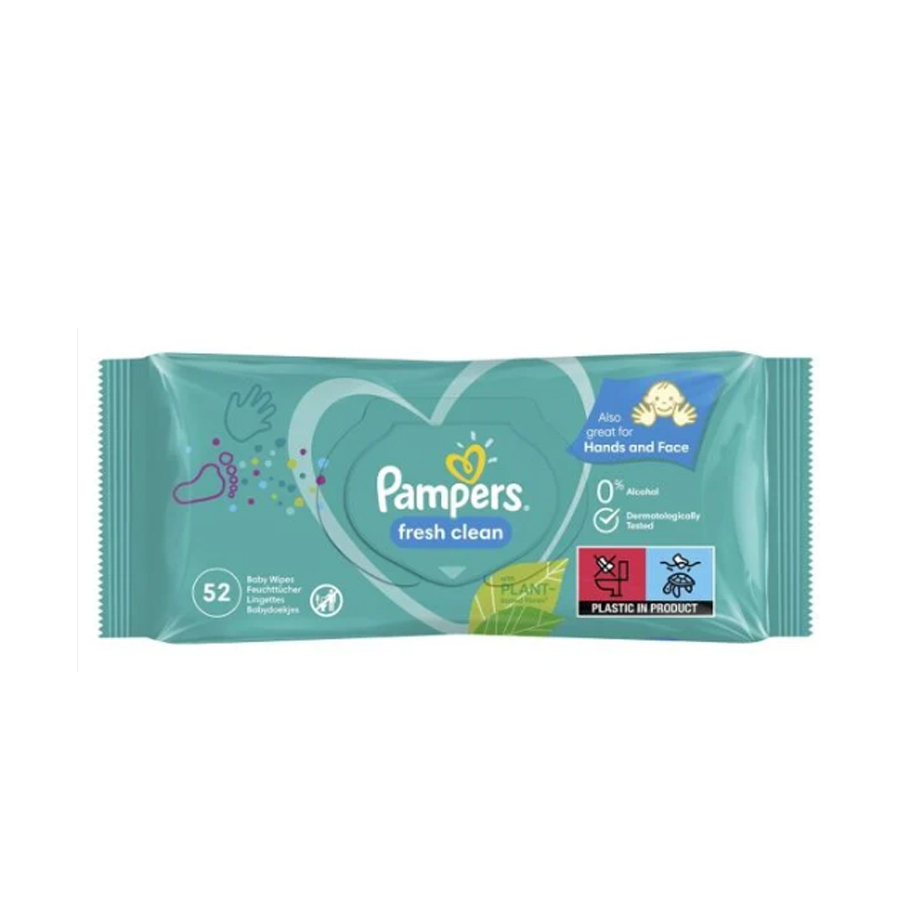 PAMPERS FRESH CLEAN VLAŽNE MARAMICE 52/1