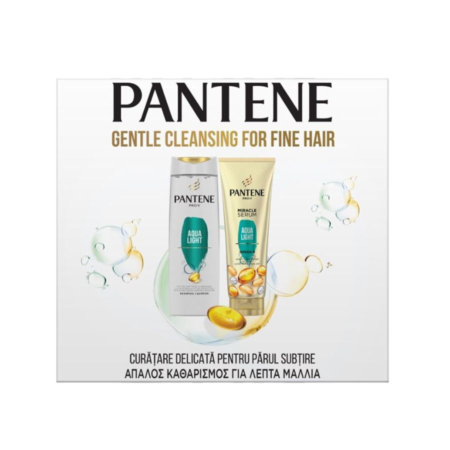 PANTENE AQUA LIGHT SET (ŠAMPON 400ML+3MM REGENERATOR 200ML)