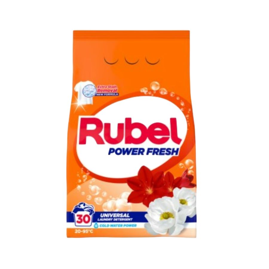 RUBEL POWER FRESH DETERDŽENT ZA VEŠ 2,25KG