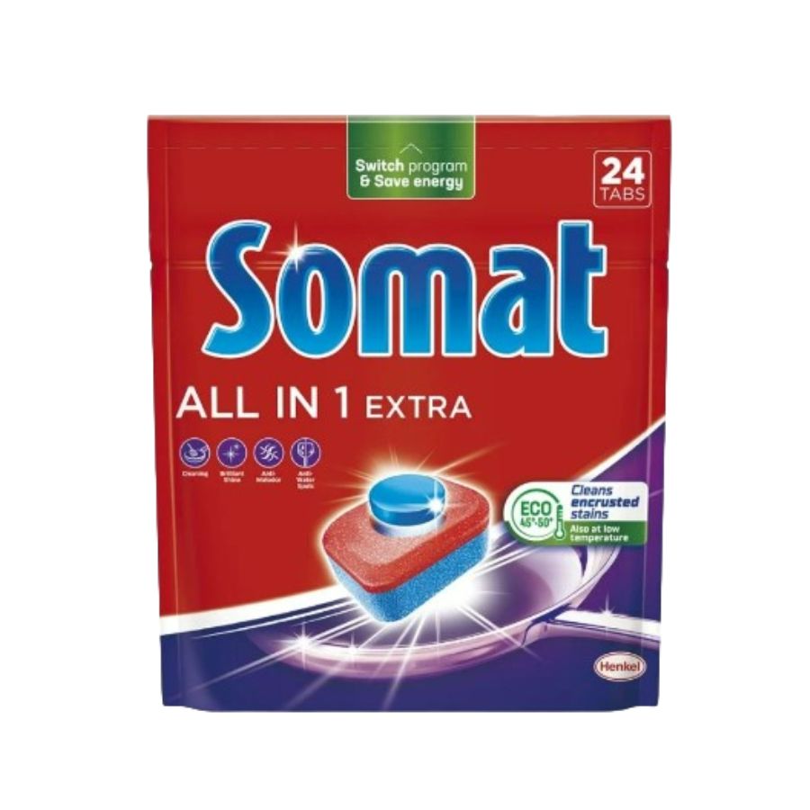 SOMAT ALL IN ONE EXTRA TABLETE ZA MAŠINSKO PRANJE SUĐA 100 KOM