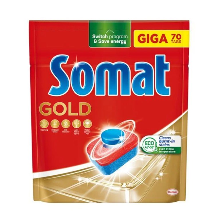 SOMAT GOLD TABLETE ZA SUĐE 70 KOM