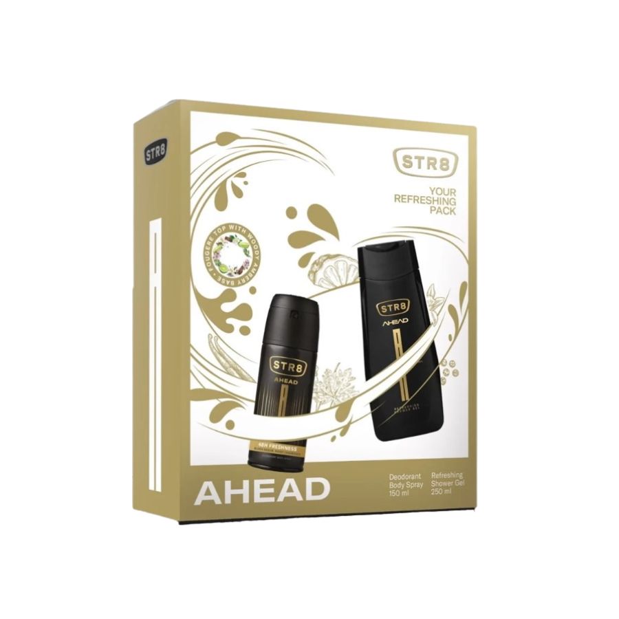 STR8 AHEAD SET (DEO+SHOWER GEL)