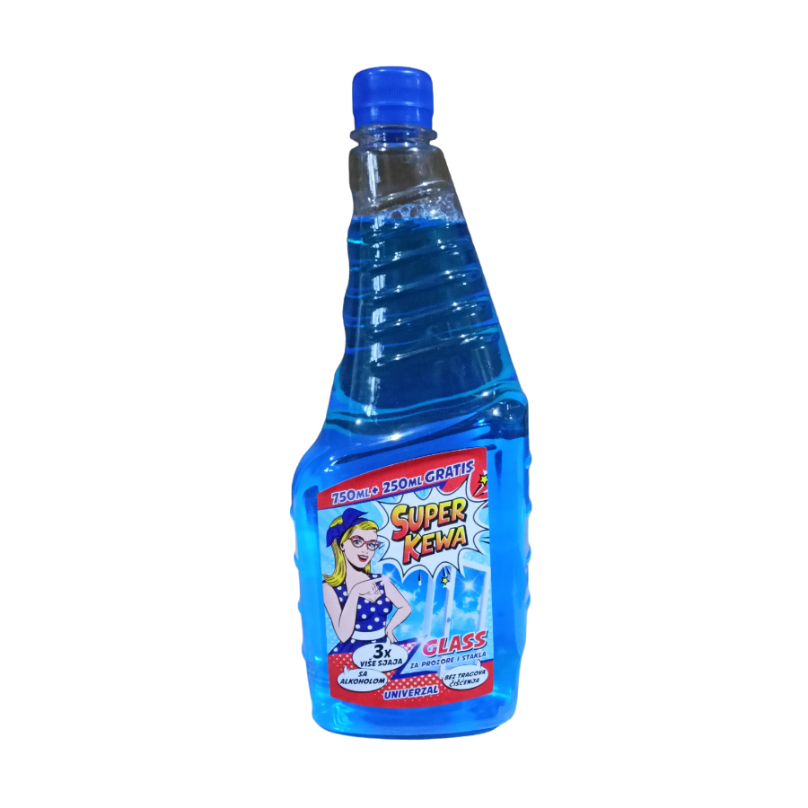 SUPER KEWA ZA STAKLO REFIL 750+250 ML