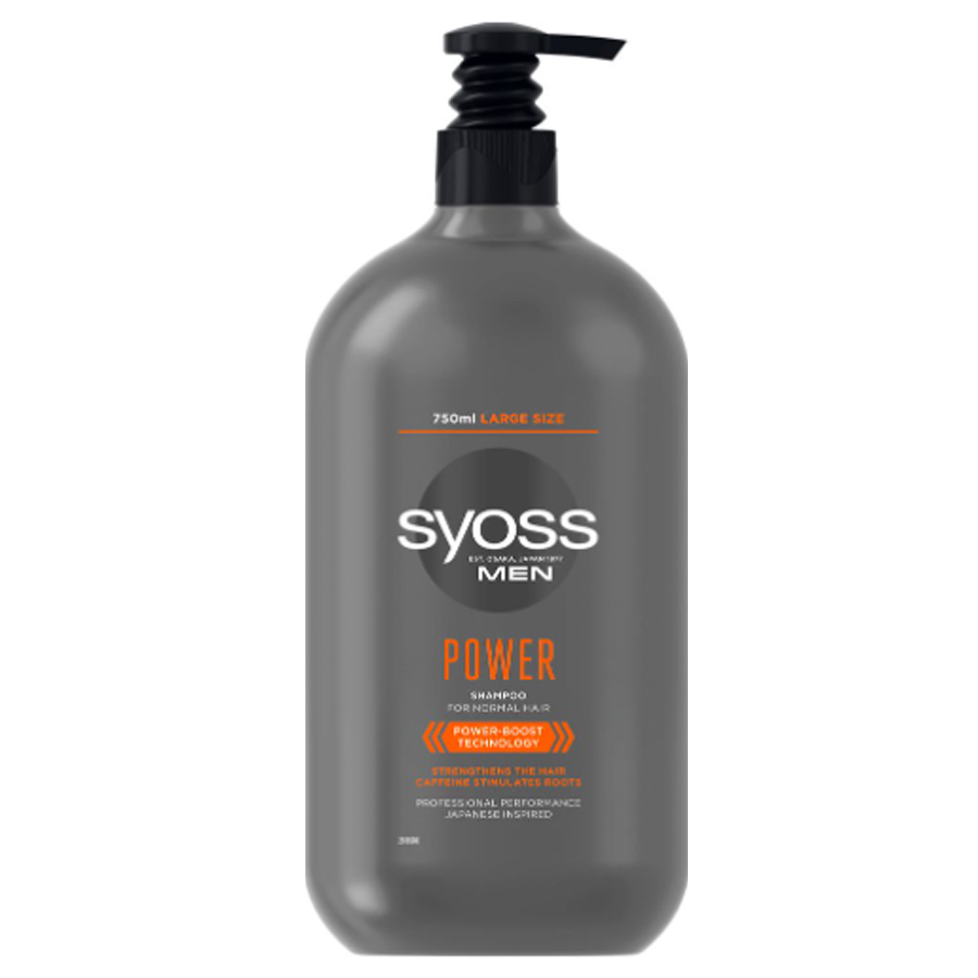 SYOSS MEN POWER ŠAMPON 750 ML