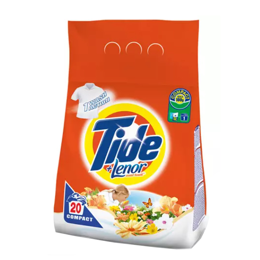 TIDE LENOR TOUCH OF LENOR COLOR DETERDŽENT ZA VEŠ 2.25 KG