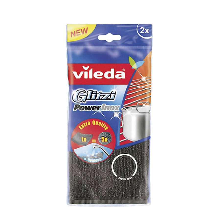 VILEDA GLITZI POWER INOX ŽICA ZA PRANJE SUĐA 2/1