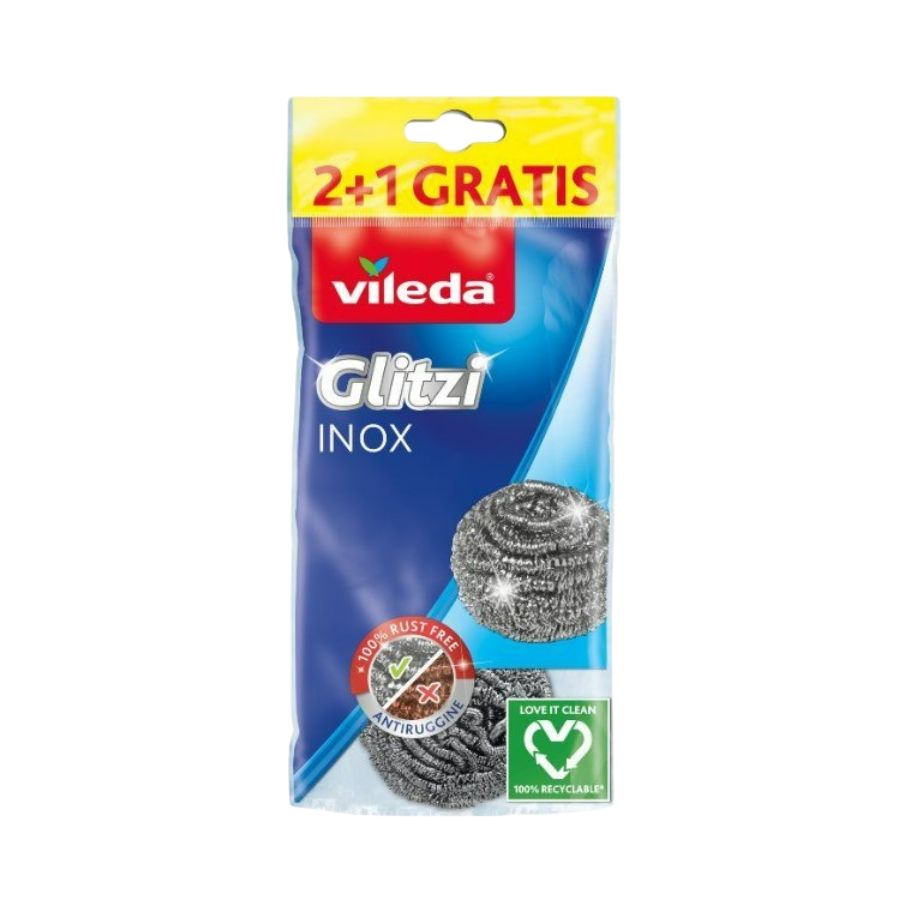 VILEDA INOX ŽICA ZA SUDOVE 2+1 GRATIS