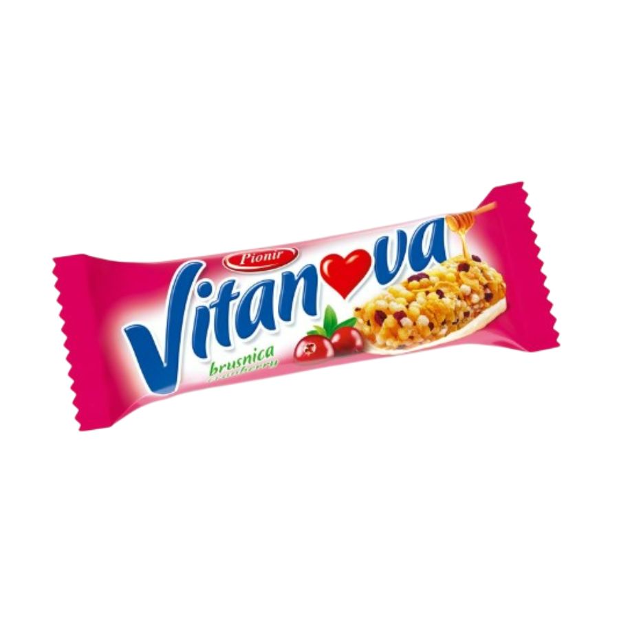 VITANOVA BRUSNICA ŽITNI BAR 25GR