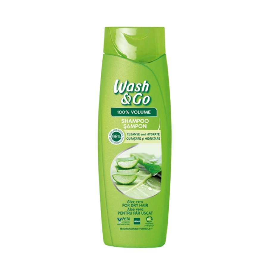 WASH&GO ALOE VERA ŠAMPON 360 ML