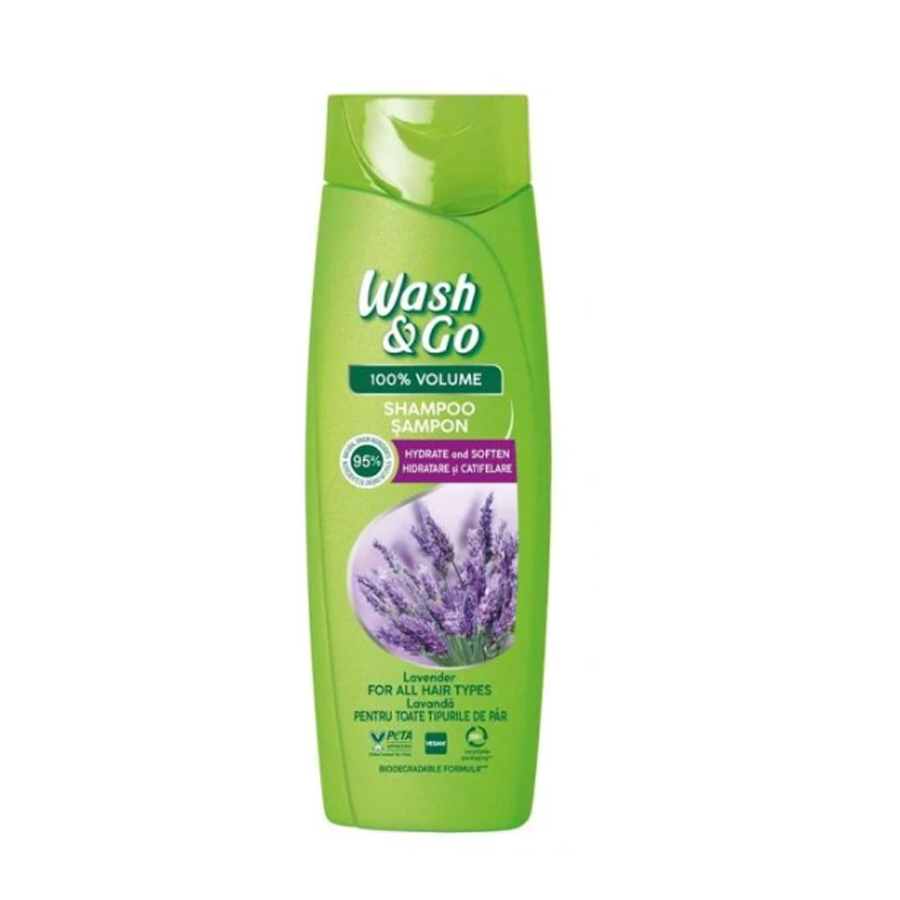 WASH&GO LAVANDA ŠAMPON 360 ML