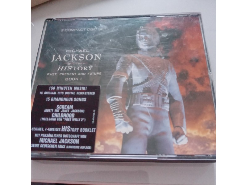 Michael Jackson (History- Past,Predmet&Future)2 cd- Gol