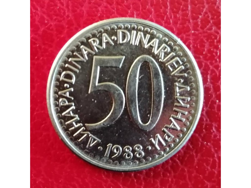 50 dinara 1988.