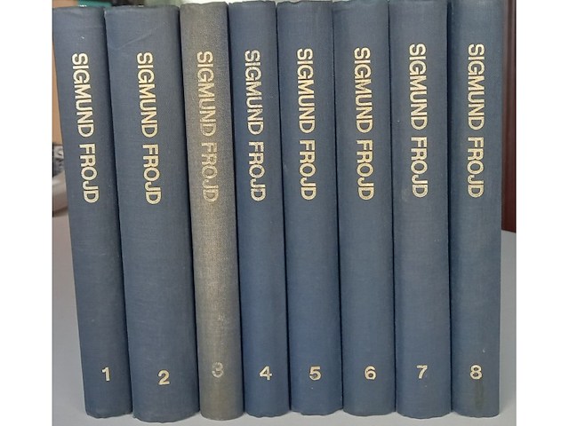 SIGMUND FROJD KOMPLET 1-8