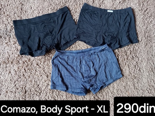 Comazo Body Sport muške bokserice 3kom XL