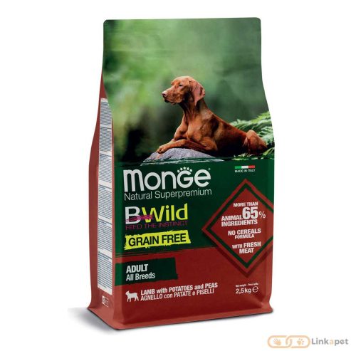 MONGE BW GRAIN FREE JAGNJETINA