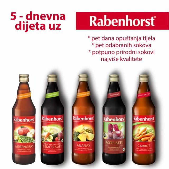 RABENHORST SET 5-DNEVNA DIJETA