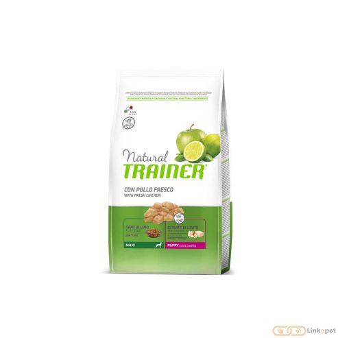 TRAINER Natural Puppy Maxi, piletina (1-8 mes)