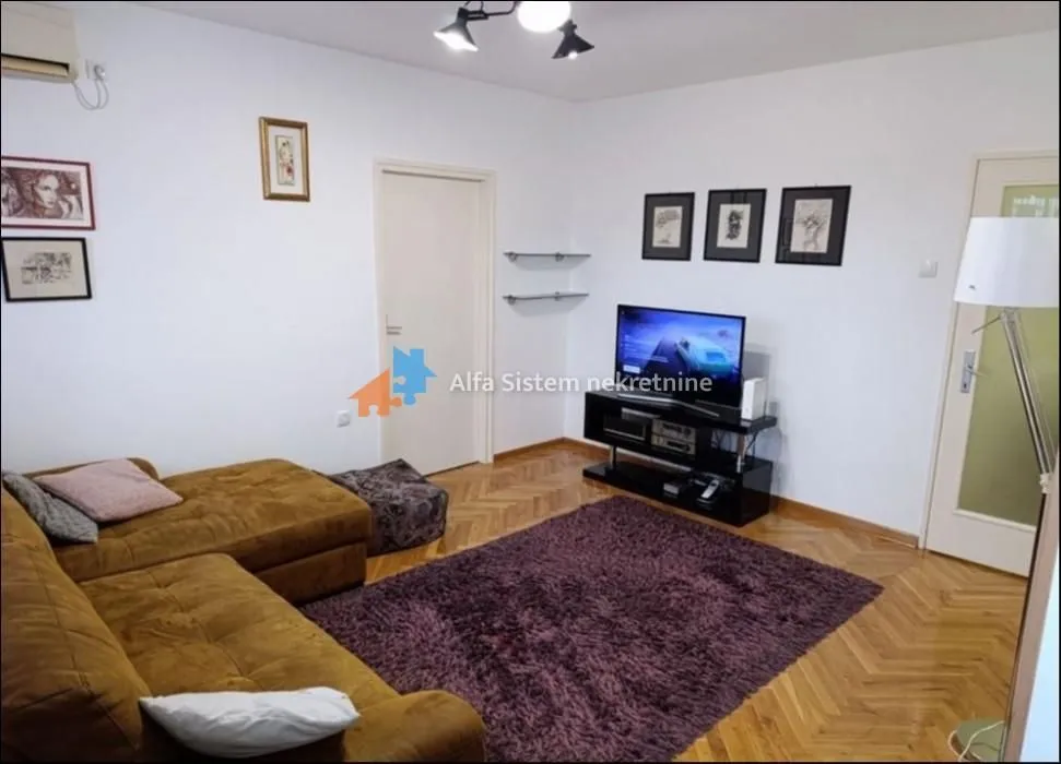 Izdavanje, dvosoban stan, 50m2, Dorćol, Beograd