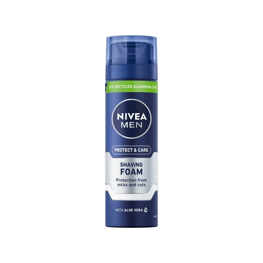 NIVEA MEN Protect&Care Pena za Brijanje Tamnoplava 200 mL