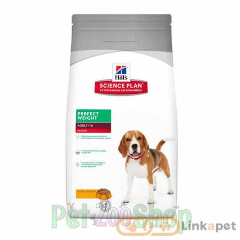 Hill’s Canine Adult Medium Perfect Weight za pse srednjih rasa, AKCIJA