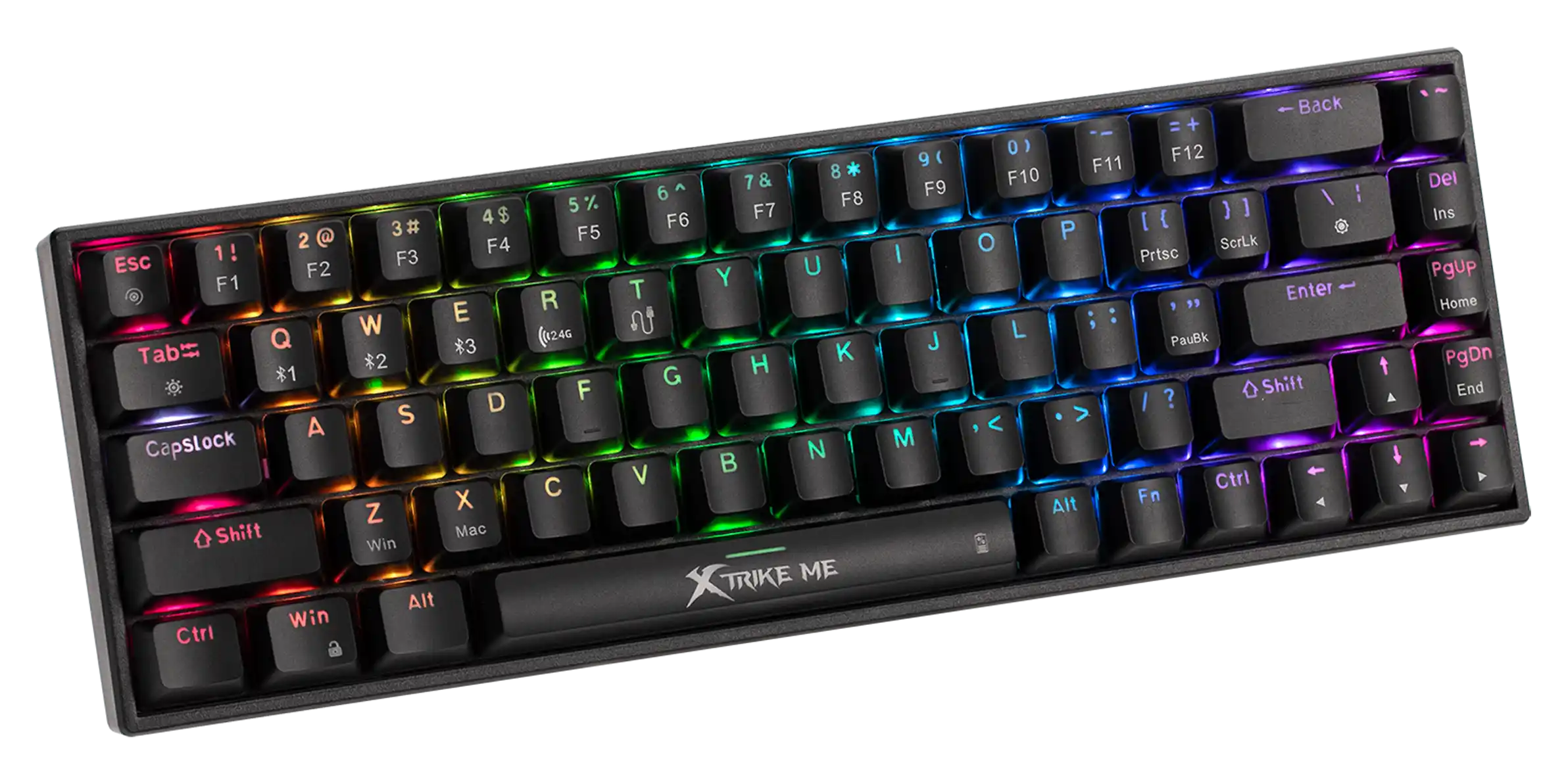 Bežična tastatura Xtrike GK993W mehanička crna