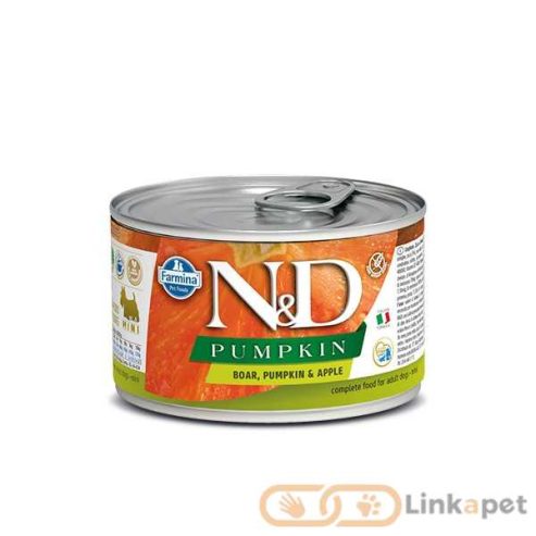 N&D Can Dog Pumpkin Boar&Pumpkin&Apple – 285gr