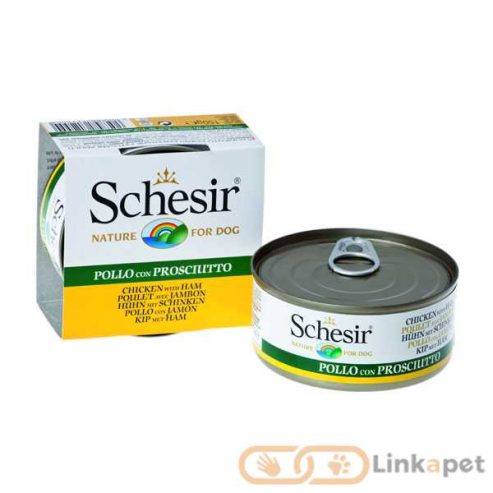 Schesir Adult dog piletina i sunka – 150gr