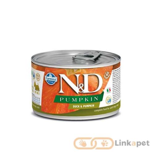 N&D Can Dog Pumpkin Mini Duck&Pumpkin – 140gr