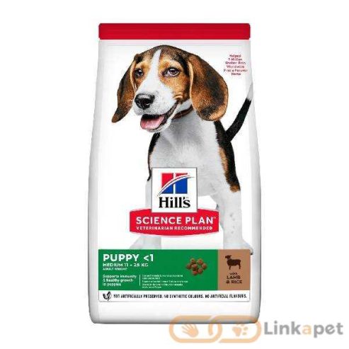 Hills Canine Puppy lamb and rice – 2.5kg