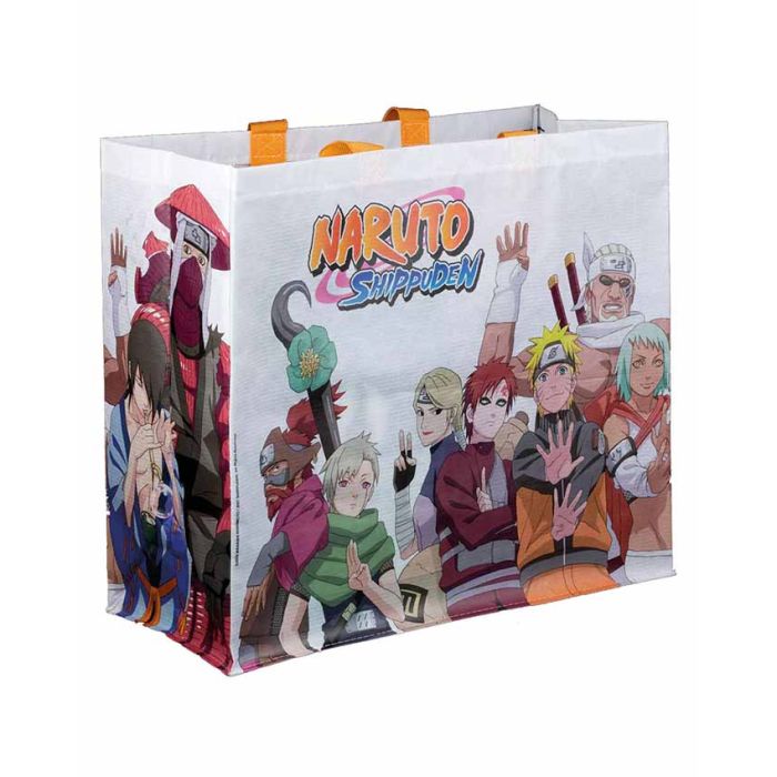 Torba za kupovinu Konix - Naruto Shippuden - White