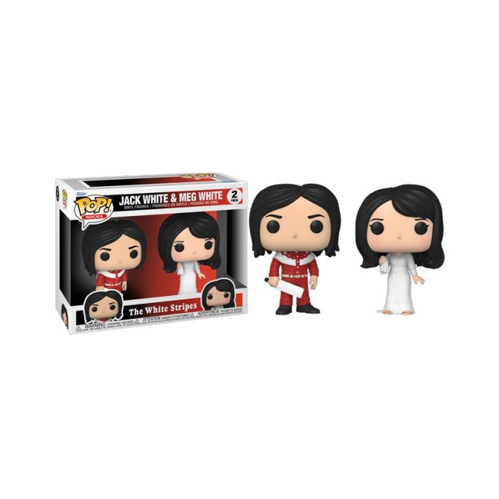 Figura Funko POP! Rocks - The White Stripes 2PK