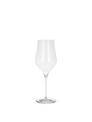 SET OD 4 STAKLENE ČAŠA ZA VINO SA VISOKIM POSTOLJEM 27X7,5CM