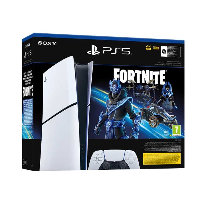 Konzola Sony PlayStation 5 PS5 Digital + Fortnite Cobalt Star komplet